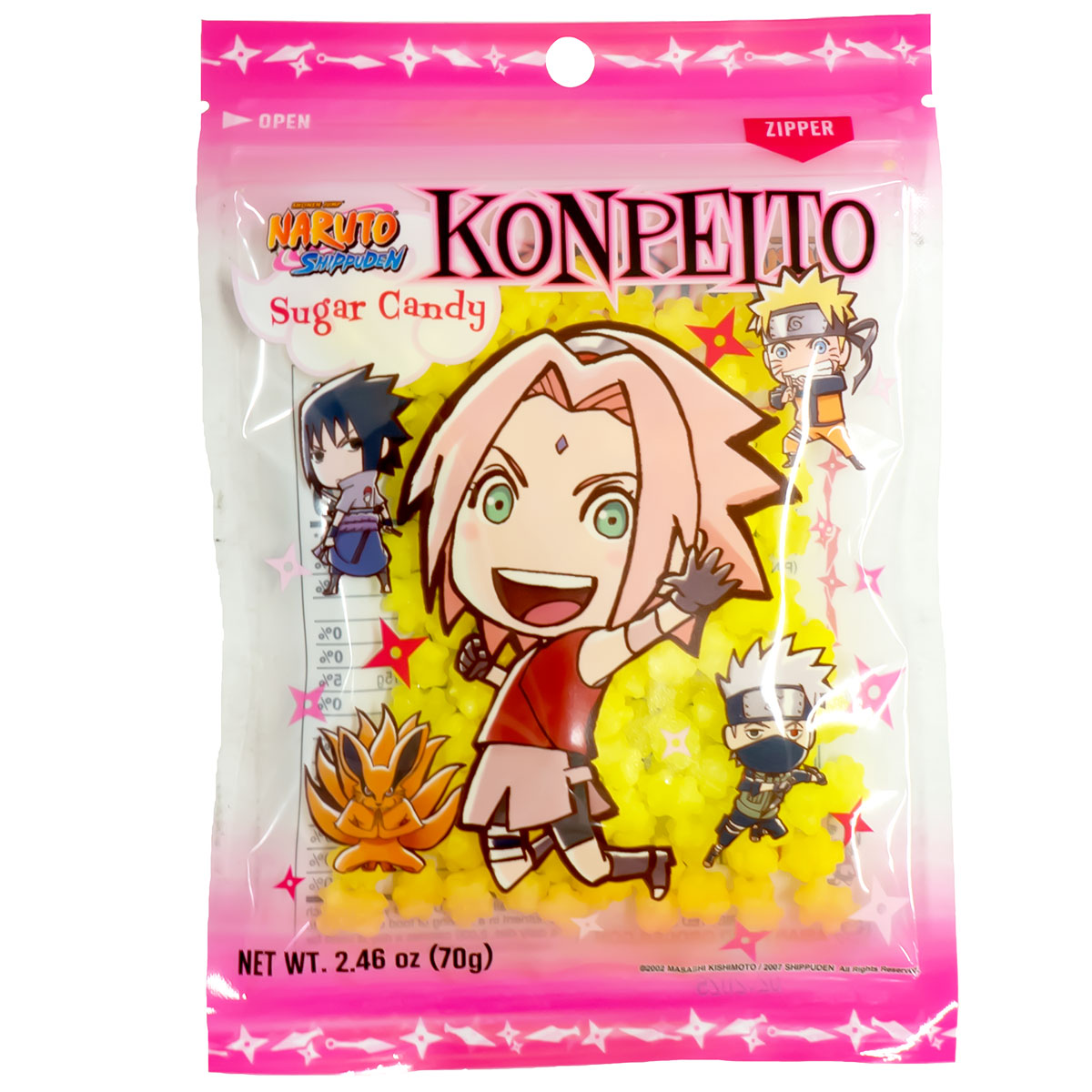 Naruto Shippuden Konpeito Sugar Candy Sakura - 70g – Arcaera