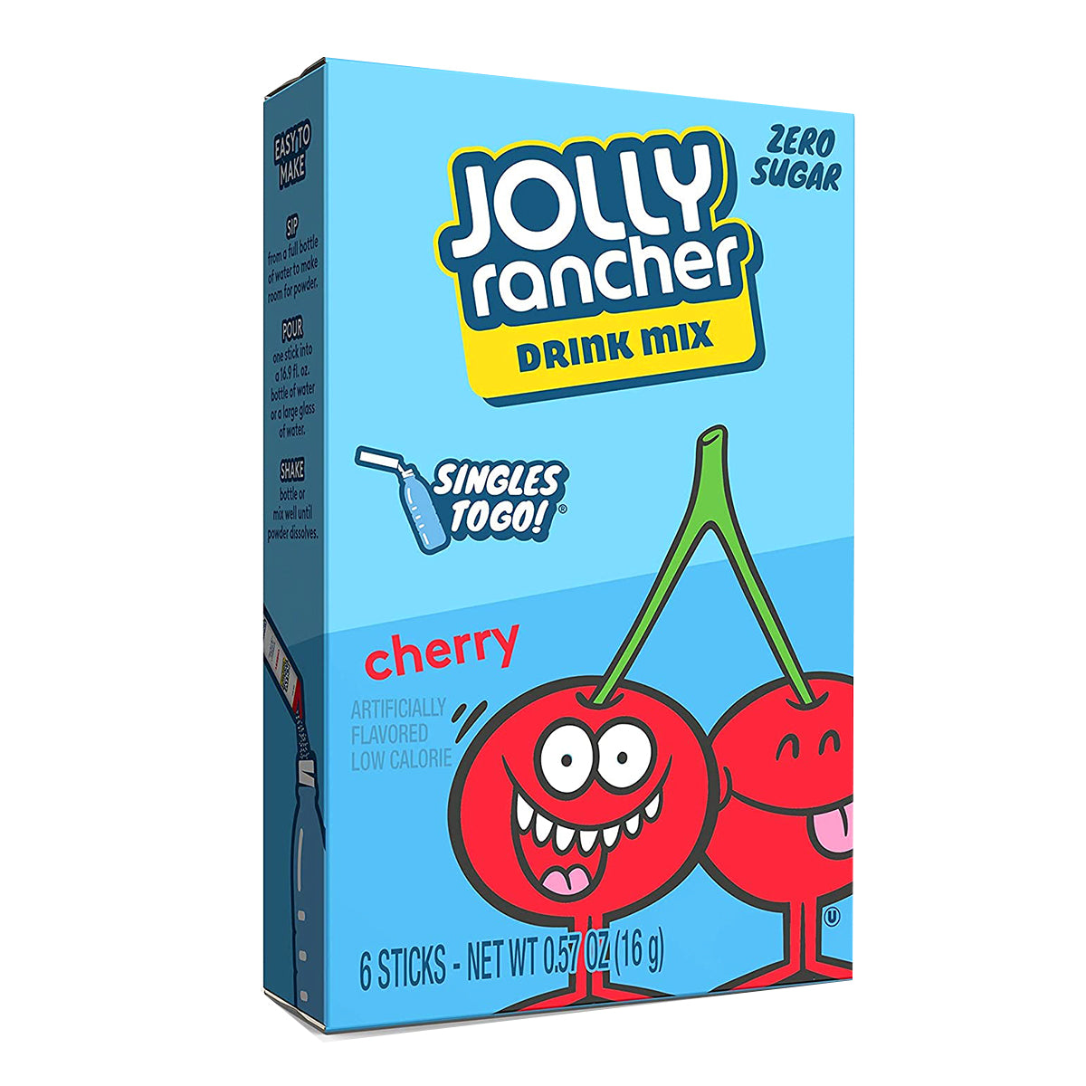 Jolly Rancher Singles To Go Powdered Drink Mix - Cherry - 6ct – Arcaera