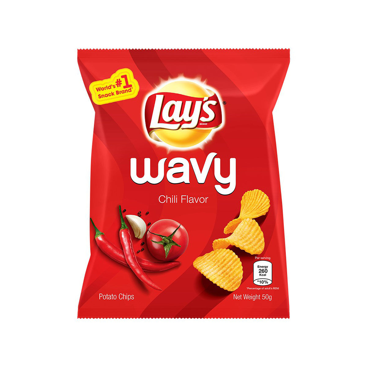 Lay's Wave Chips Pure Spicy Flavor - 70g – Arcaera