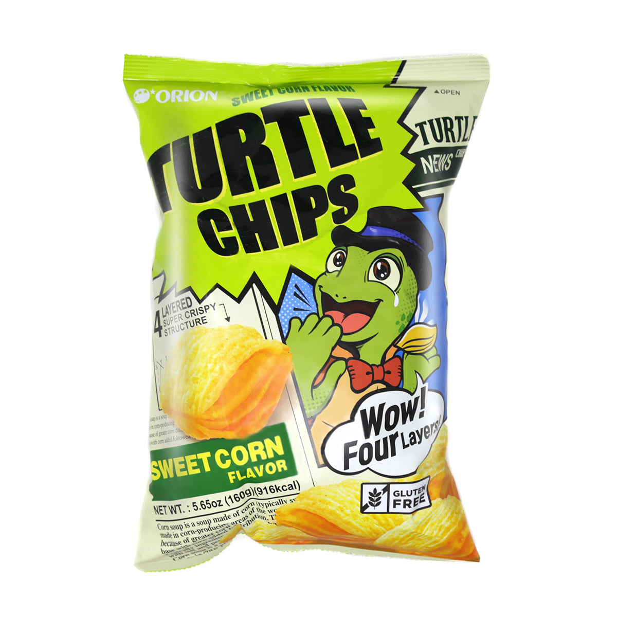 Orion Turtle Chips Sweet Corn - 5.64oz – Arcaera