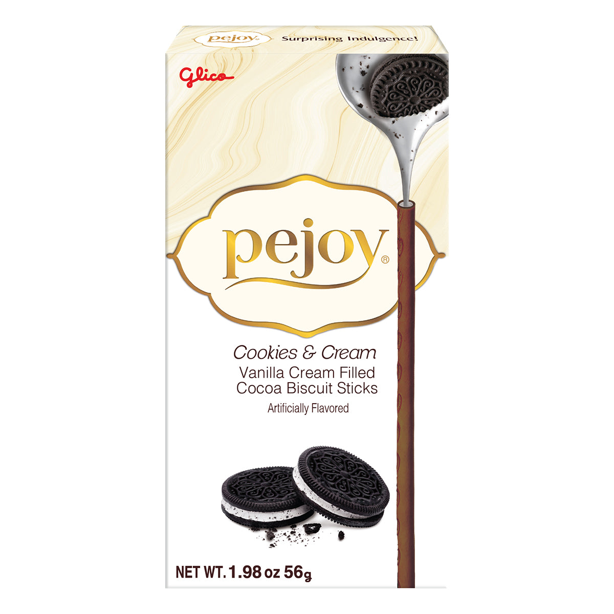 Pocky Pejoy Cookies & Cream Biscuit Sticks - 1.98oz – Arcaera