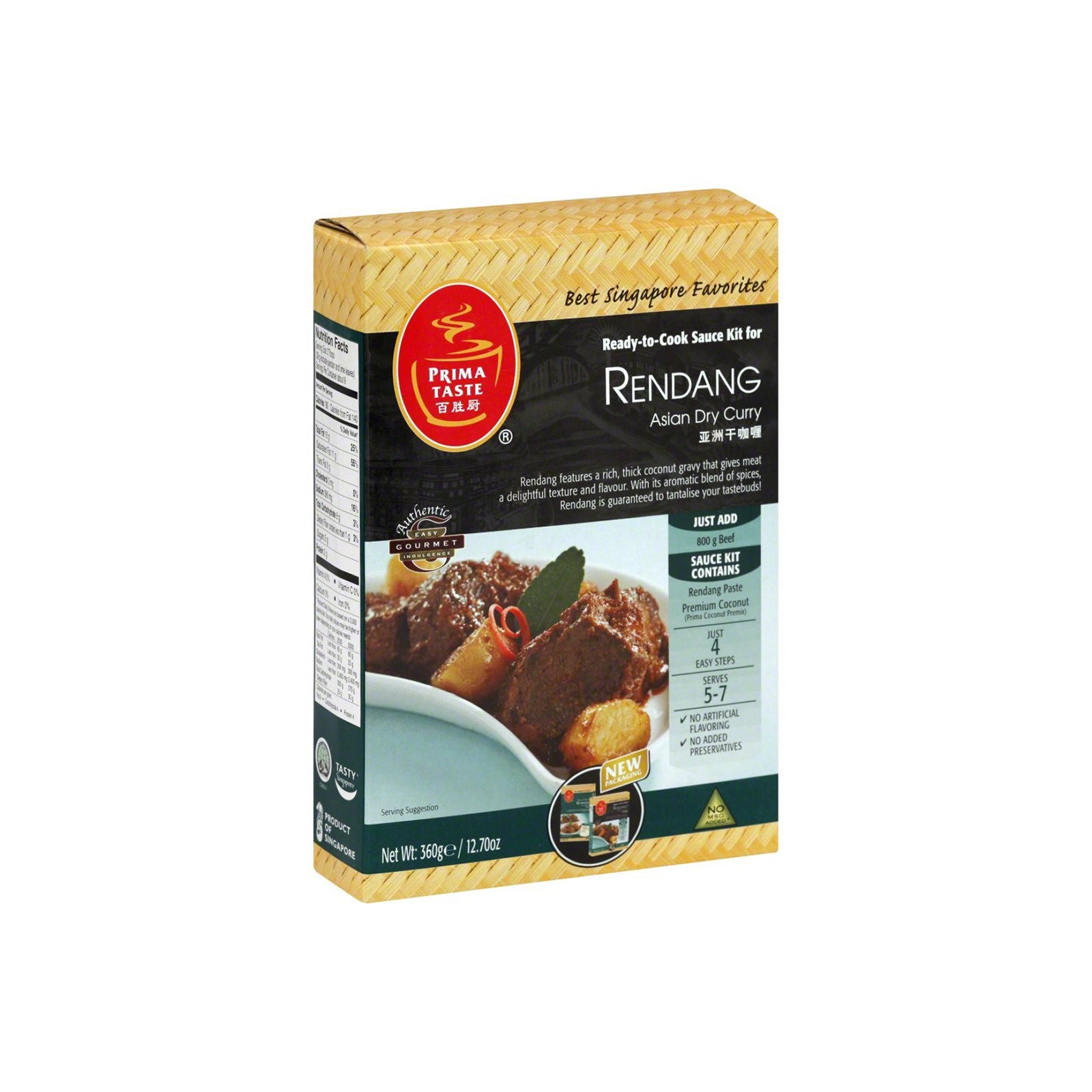 Prima Taste Rendang Curry Mix - 12.7oz – Arcaera
