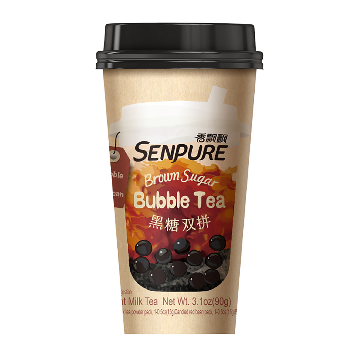 Senpure Brown Sugar Boba Milk Tea - 90g – Arcaera