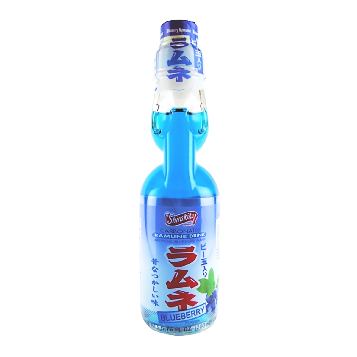 Shirakiku Ramune Blueberry - 6.76fl oz – Arcaera