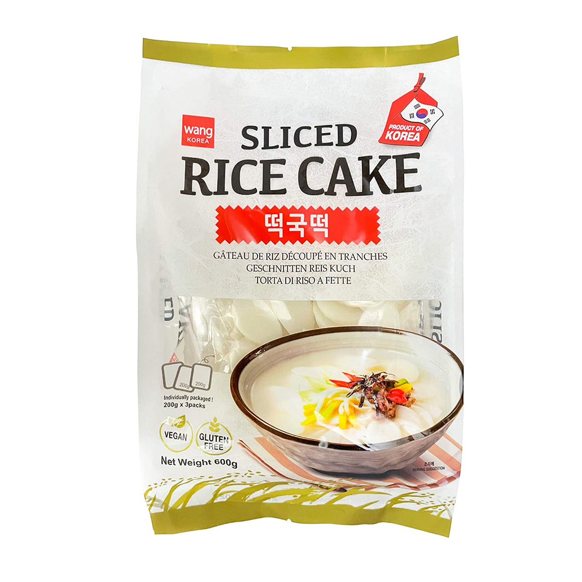 Wang Sliced Rice Cake - 1.32lb – Arcaera