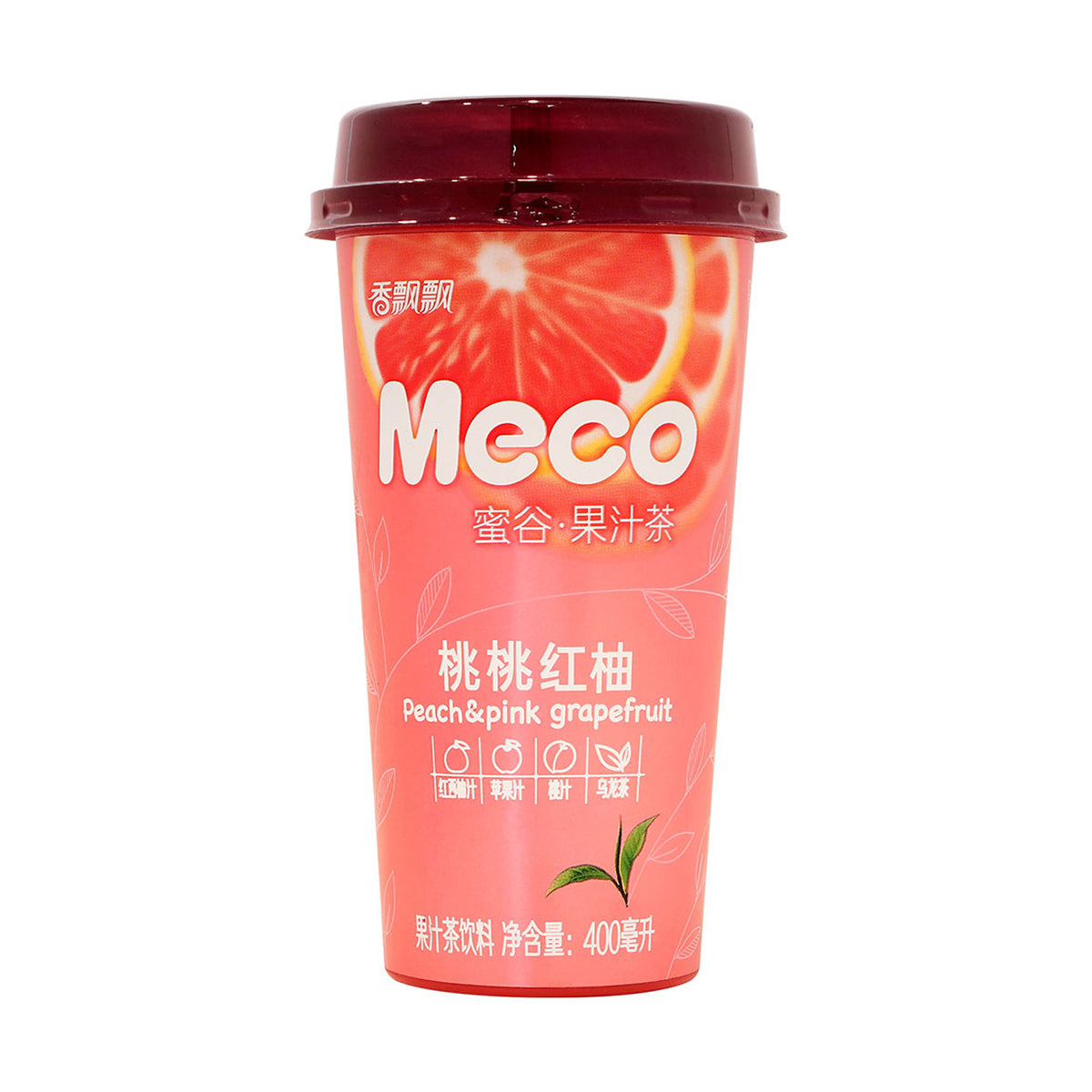Xiang Piao Piao Meco Peach & Pink Grapefruit Tea - 400ml – Arcaera